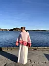 Strikkeoppskrift: Florin Mini og Florin-genser med enkelt mønster og ...